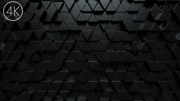 Dark Triangles Background, Motion Graphics | VideoHive