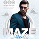 Maze Party Flyer, Print Templates | GraphicRiver
