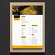 Simple Coffee Shop Menu 02, Print Templates | GraphicRiver