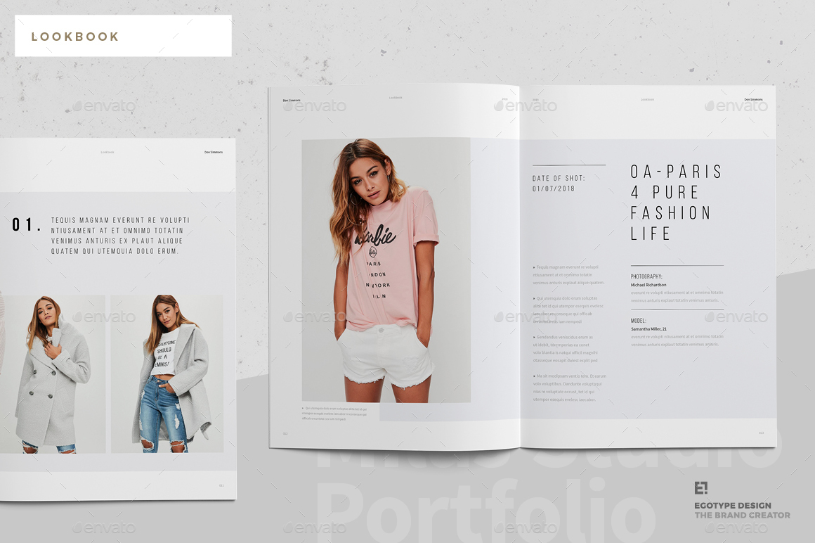 Lookbook, Print Templates | GraphicRiver