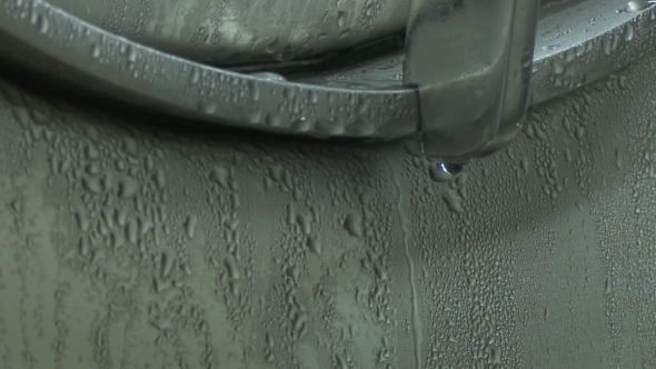 Condensate Drops on a Metal Tank, Stock Footage | VideoHive