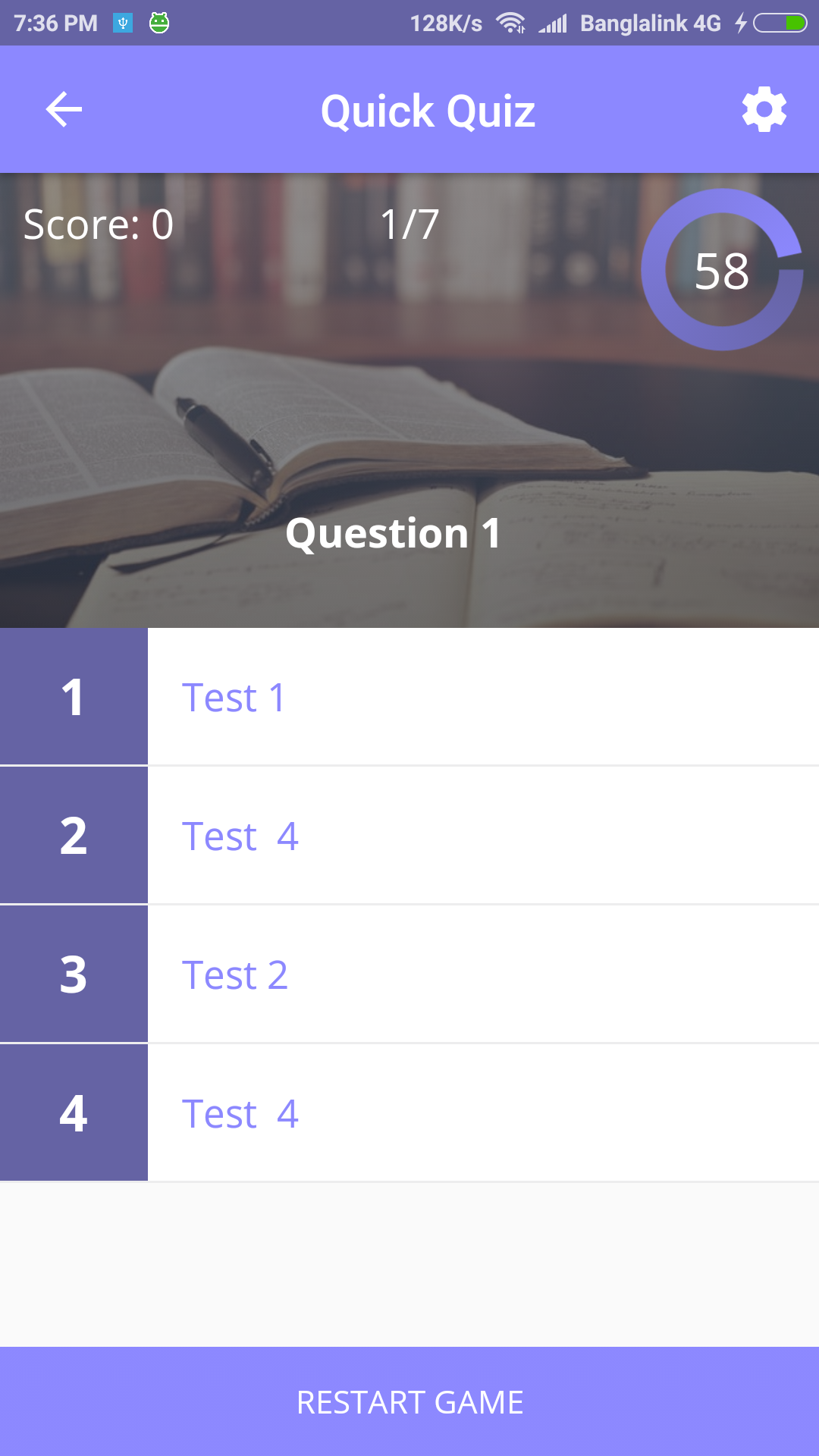 Quizix - Android Quiz App with AdMob, FCM Push Notification, Offline ...
