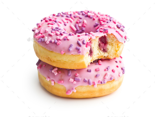 A bitten donut. Stock Photo by jirkaejc | PhotoDune