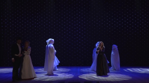 Modern Performance in Theatre, Stock Footage | VideoHive