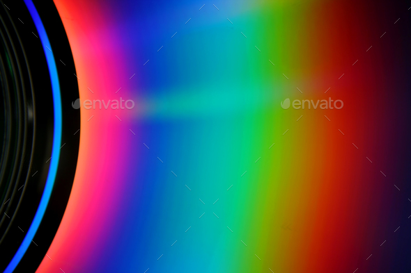 CD Rainbow Background Stock Photo by njnightsky | PhotoDune
