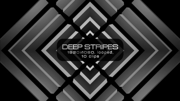 Deep Stripes VJ Pack, Motion Graphics | VideoHive