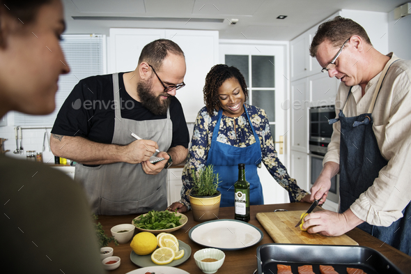 Diverse people joining cooking class Stock Photo by Rawpixel | PhotoDune