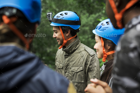 Team building outdoor in the forest Stock Photo by Rawpixel | PhotoDune