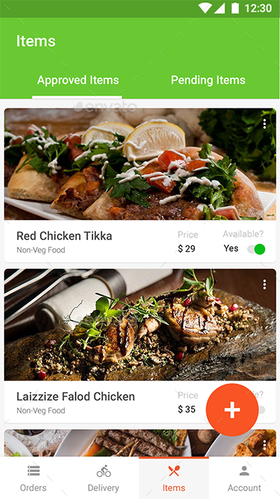 3 Apps UI Kit | Multi Restaurant Food Ordering App UI | Online Food ...