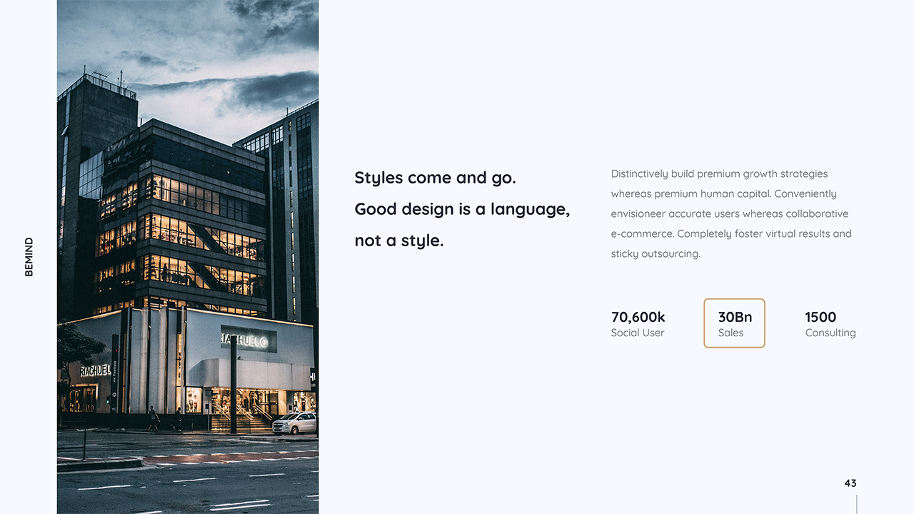 BeMind Minimal Template (Keynote), Presentation Templates | GraphicRiver