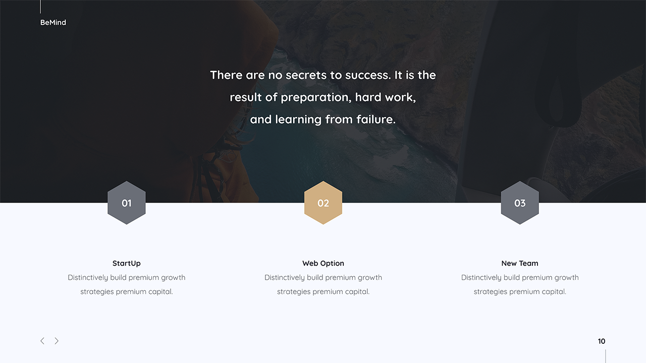 BeMind Minimal Template (Powerpoint), Presentation Templates | GraphicRiver