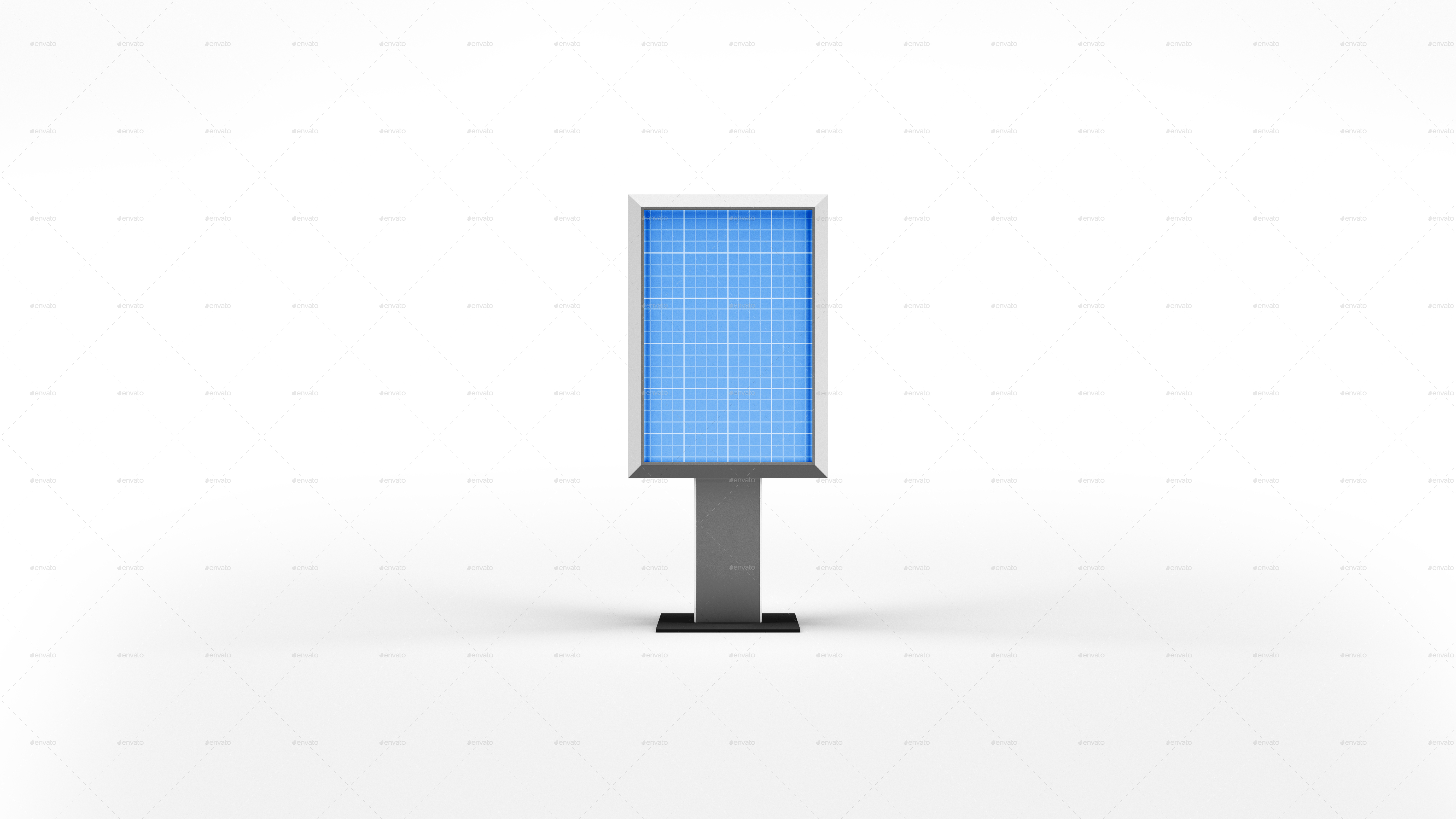 Vertical Advertising Stand Mockup, Graphics | GraphicRiver