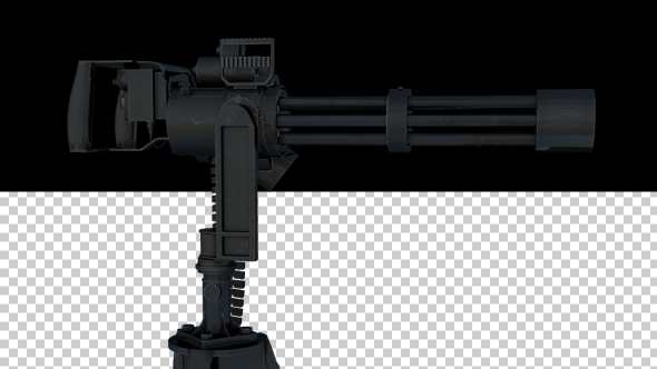 Modern Minigun, Motion Graphics | VideoHive