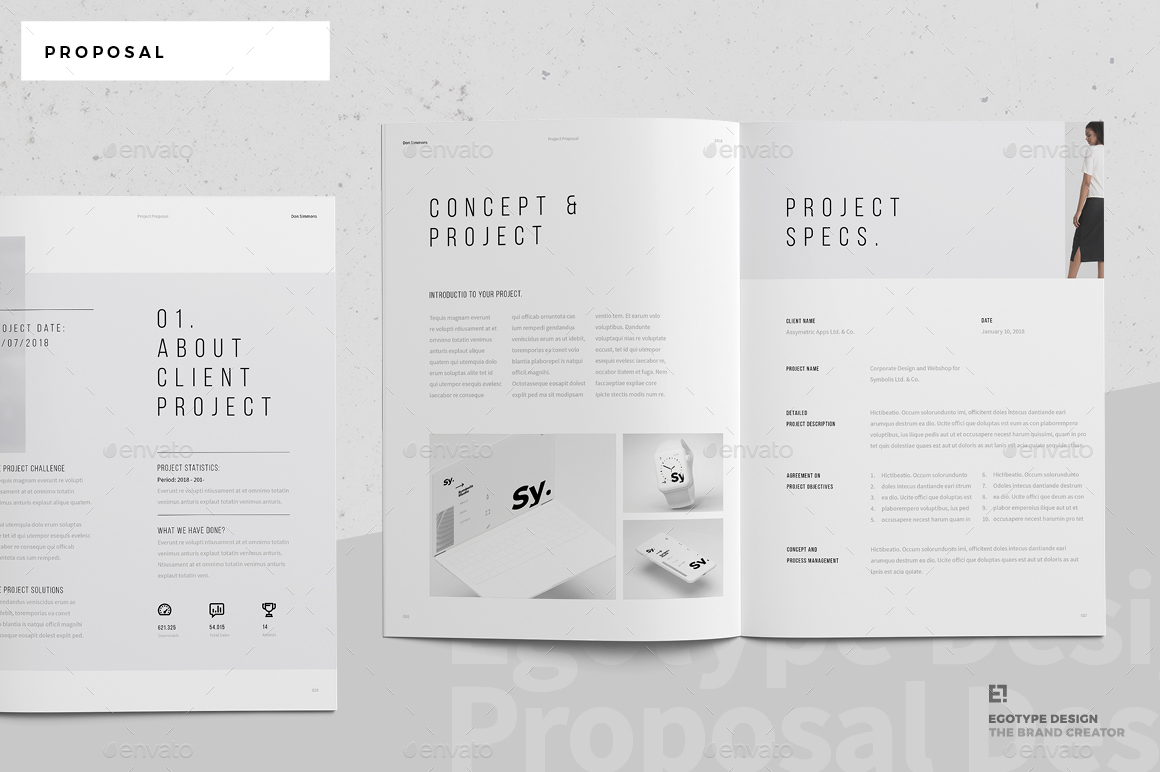 Proposal, Print Templates | GraphicRiver