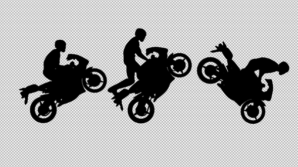 Motorcycle Stunt Rider, Motion Graphics | VideoHive