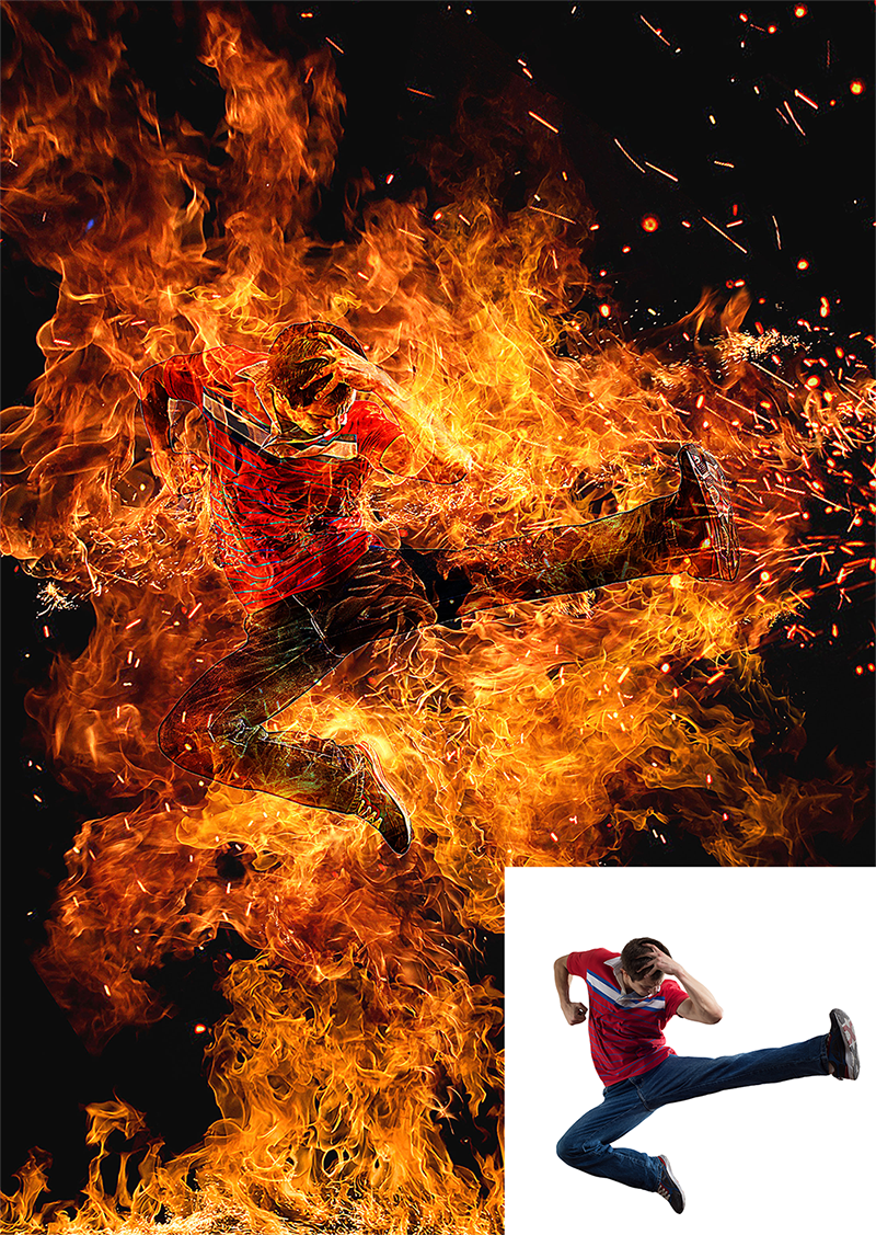 Fire Photoshop Action, Add-ons | GraphicRiver