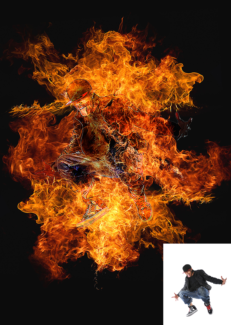 Fire Photoshop Action, Add-ons | GraphicRiver