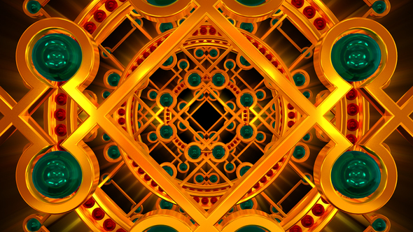 Golden Grid, Motion Graphics | VideoHive