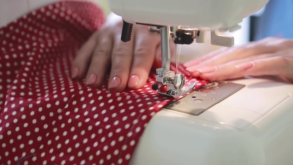 Seamstress at the Table, Stock Footage | VideoHive