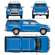 Blue Truck, Vectors | GraphicRiver