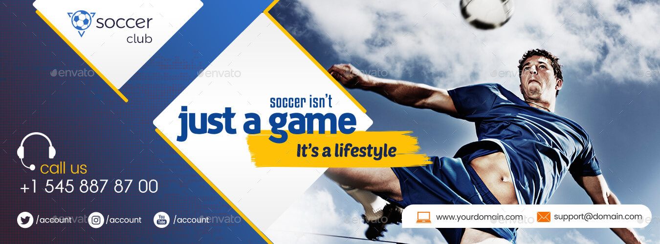 Sports Facebook Covers, Web Elements | GraphicRiver