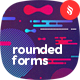 Abstract Rounded Forms Backgrounds, Graphics | GraphicRiver