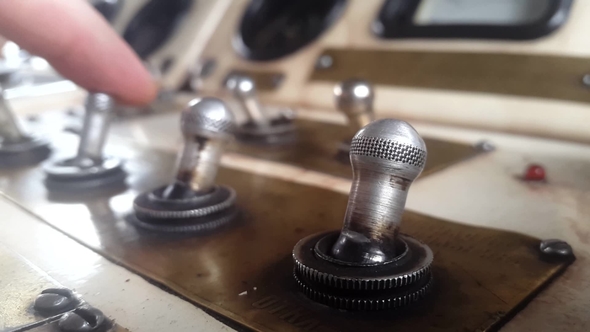 Turn On The Toggle Switch, Stock Footage | VideoHive