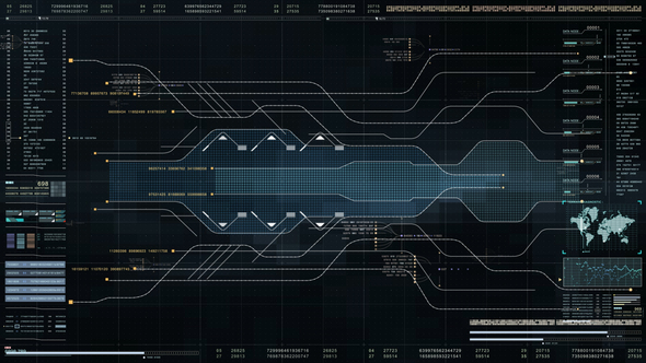 Hi Tech User Interface Head Up Display, Motion Graphics | VideoHive