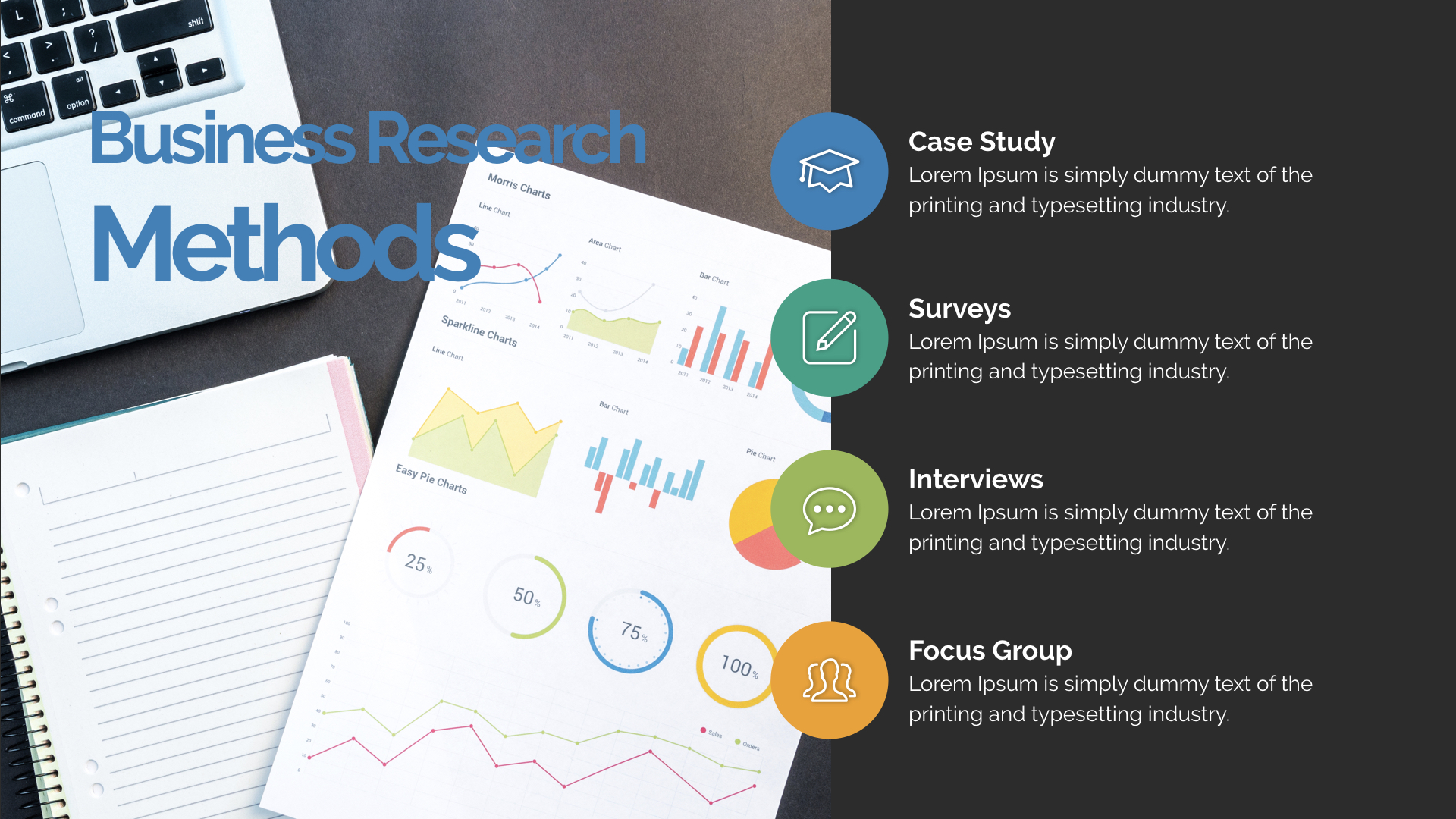 Business Research Keynote Presentation Template, Presentation Templates