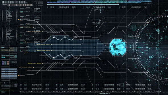 Hi Tech User Interface Head Up Display, Motion Graphics | VideoHive