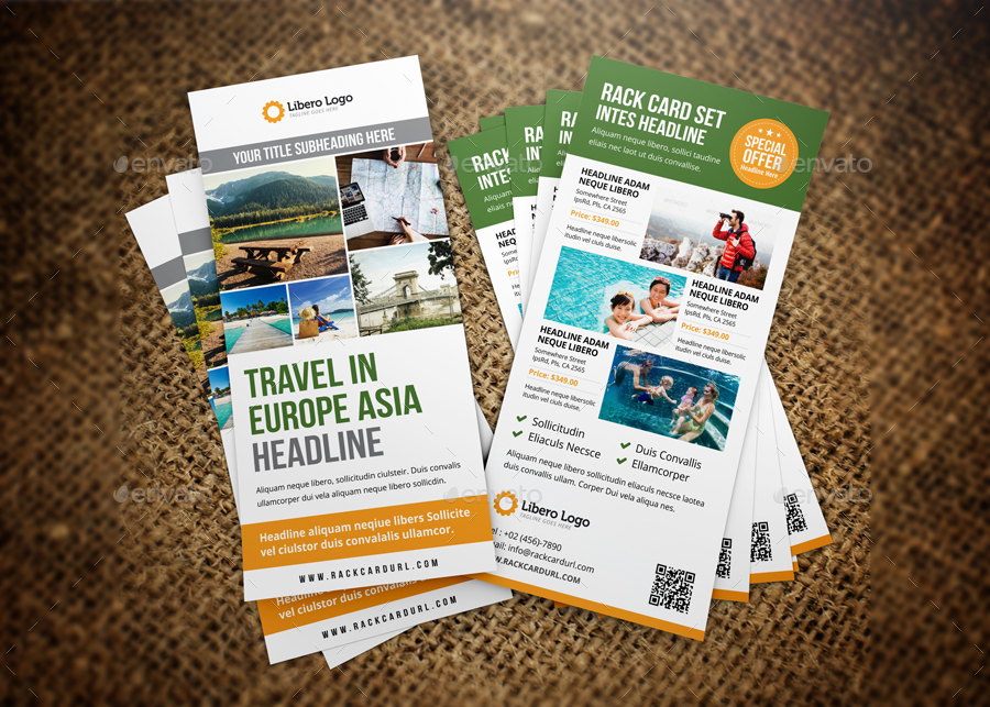 Rack Card DL Flyer Design v1, Print Templates | GraphicRiver