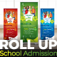 School Roll Up Banner, Print Templates | GraphicRiver