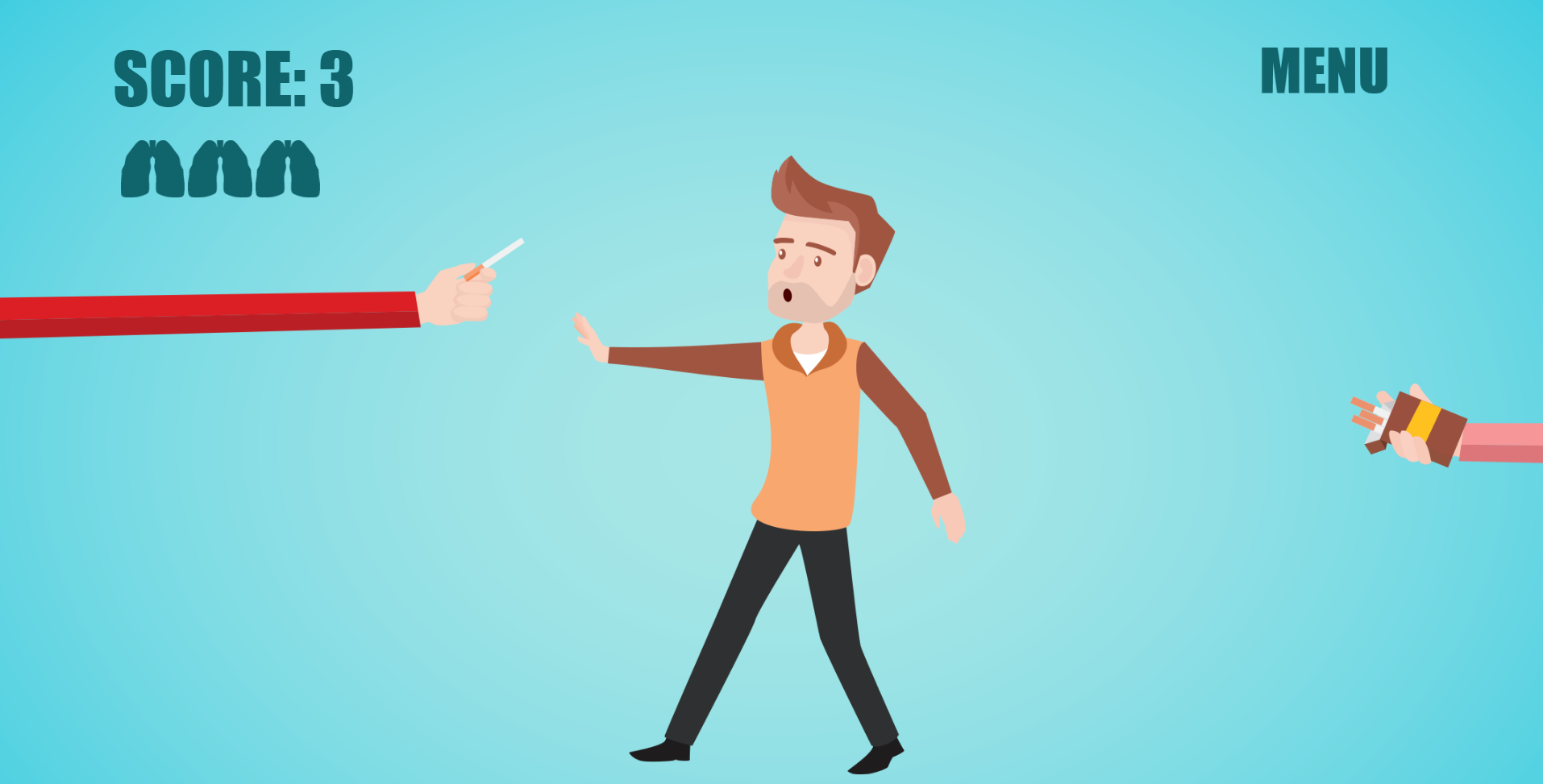 Say No to Smoking! HTML5 Game by Sparximer | CodeCanyon