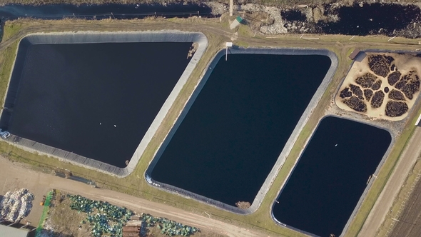 City Treatment Facilities. Sewage Drainage Pool. Filtration Cleaning ...