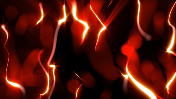 Red and Light Particles of Background Loop, Motion Graphics | VideoHive