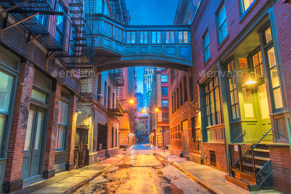 New York City Alleyways Stock Photo by SeanPavone | PhotoDune