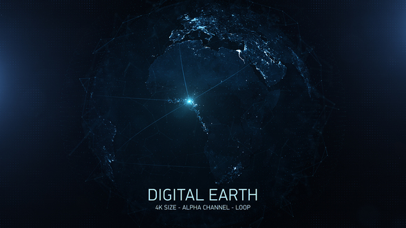 Digital Earth, Motion Graphics | VideoHive