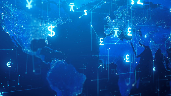 Currency World Background, Motion Graphics | VideoHive
