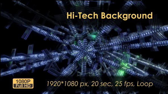 Hi-Tech Background, Motion Graphics | VideoHive