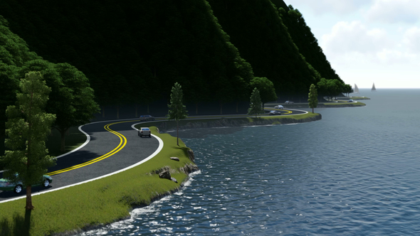 Costal Road, Motion Graphics | VideoHive