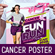 A3 Cancer Benefit Poster Template, Print Templates | GraphicRiver