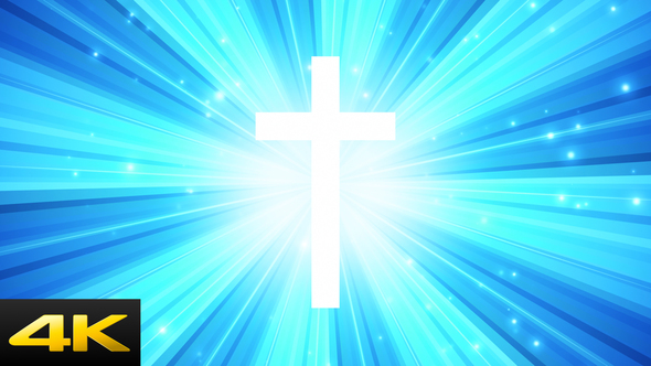 Starburst Light Rays Cross, Motion Graphics | VideoHive