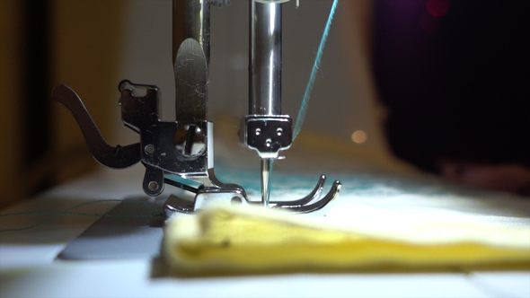 Sewing Machine Needle, Stock Footage | VideoHive