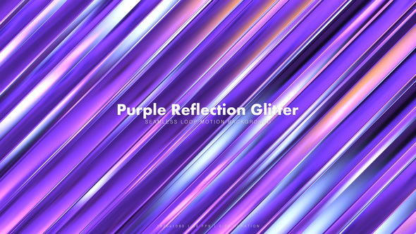 Purple Reflection Glitter 13, Motion Graphics | VideoHive
