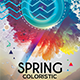 Spring Colorific Flyer Template, Print Templates | GraphicRiver