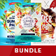 Summer Flyer Bundle, Print Templates | GraphicRiver