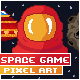 Space Game Pixel Art, Game Assets | GraphicRiver