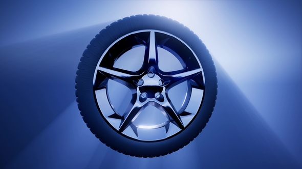 Loop Rotate Wheel, Motion Graphics | VideoHive