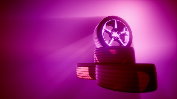 Loop Rotate Wheel, Motion Graphics | VideoHive