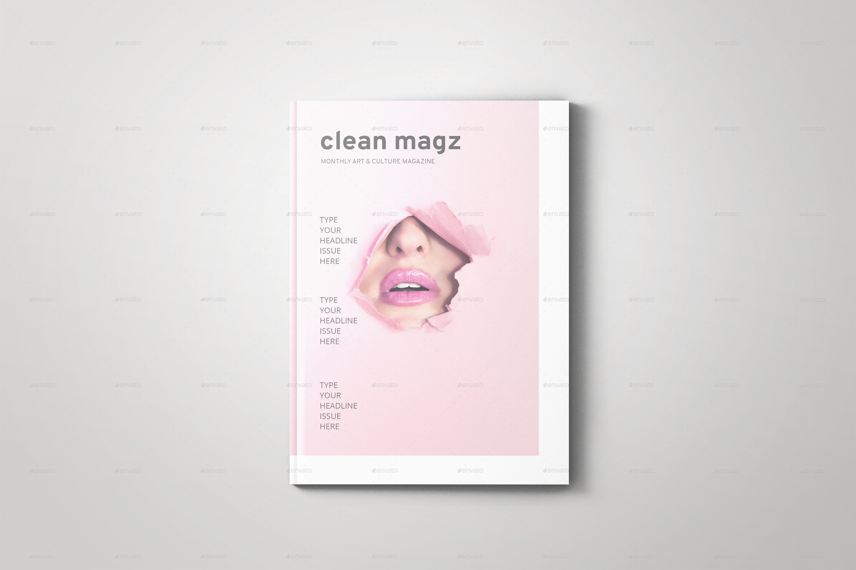 A5 Clean Magazine Template, Print Templates | GraphicRiver